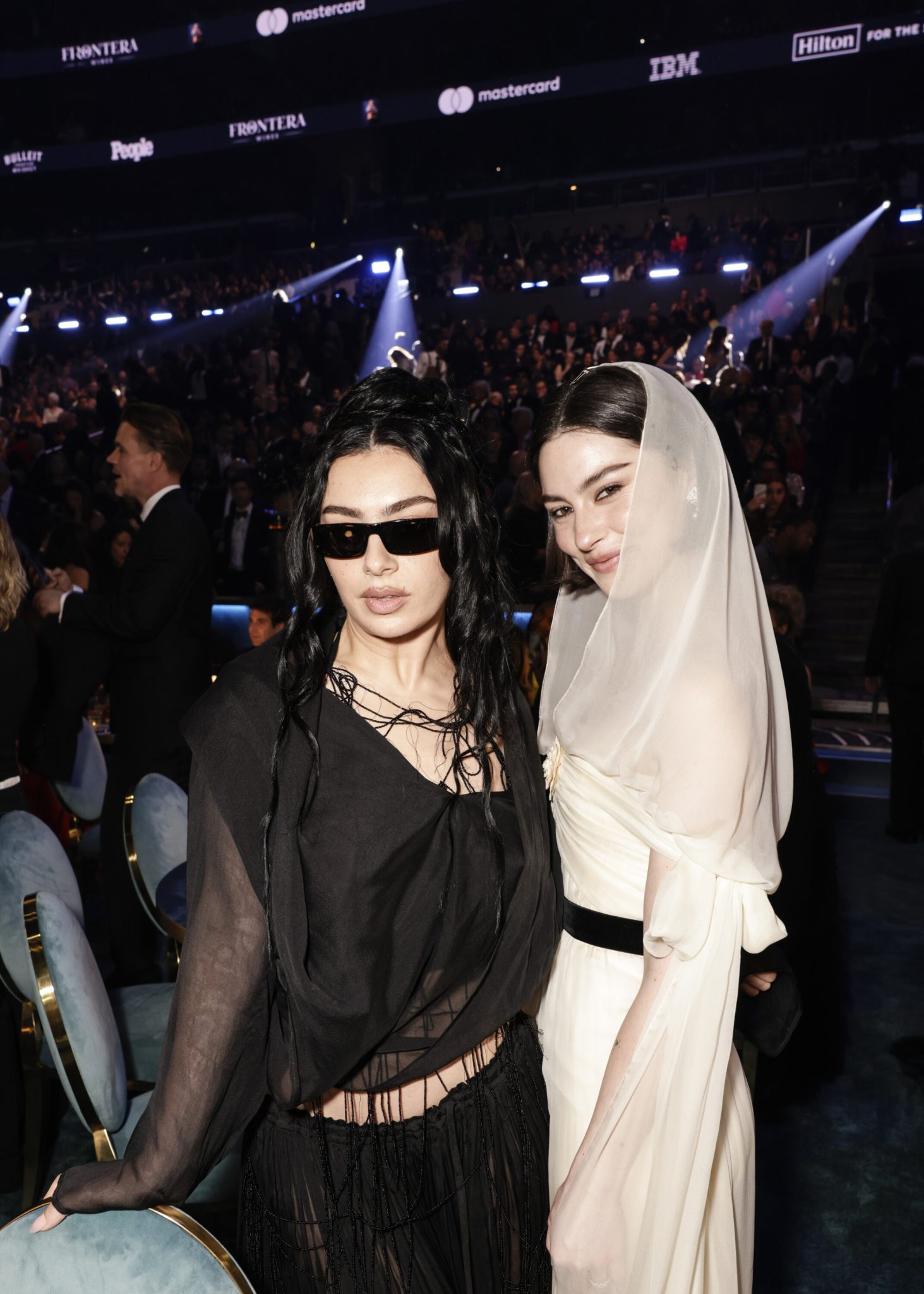 Gracie Abrams, Charli XCX Connect At Grammy Awards (Special Look)