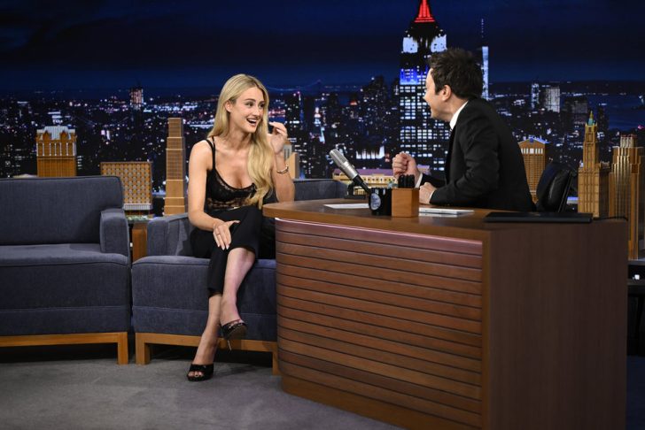 First Look: Madison Beer, Grace Van Patten Appear On "Tonight Show ...