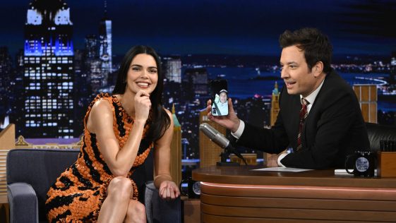 First Look: Kendall Jenner FaceTimes Tom Brady, Plays Flip Shots With ...